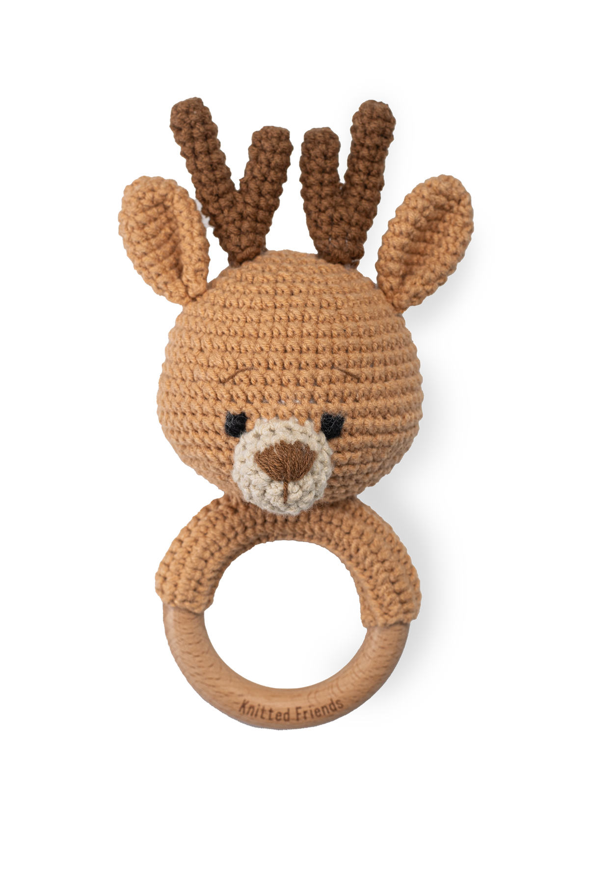 Knitted Friends Handmade Crochet Keepsake Toys & Rattles