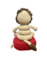 Lion Stackable Toy – Knitted Friends