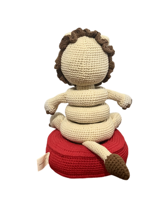 Lion Stackable Toy – Knitted Friends